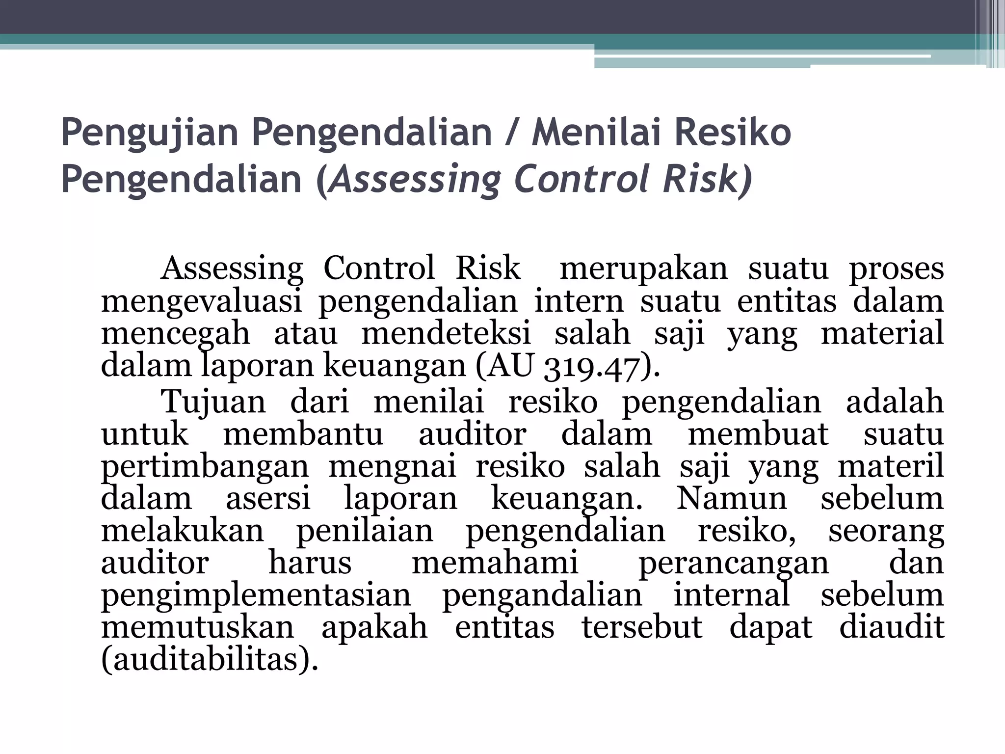 Metodologi audit | PPTX