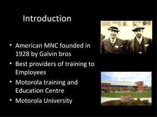 Motorola University | PPT