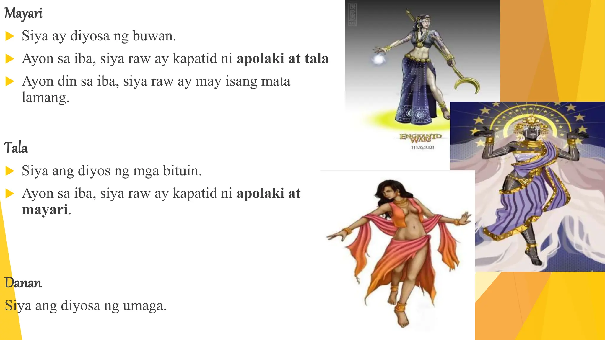 Ang MOTOLOHIYANG-PILIPINO at mga dyos dyosan | PPTX