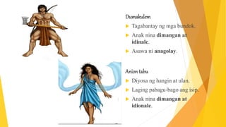 Ang MOTOLOHIYANG-PILIPINO at mga dyos dyosan | PPTX