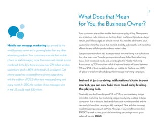 Text Message Marketing Report: Moto Message | PDF