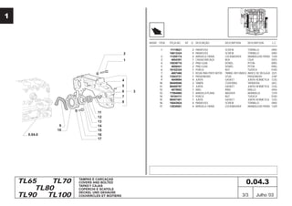 Catalogo TL New Holland - Motor | PDF