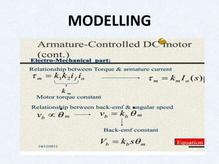 DESIGN ,ANALYSIS &COMPARISON OF VARIOUS CONTROLLERS FOR DC MOTOR SPEED ...