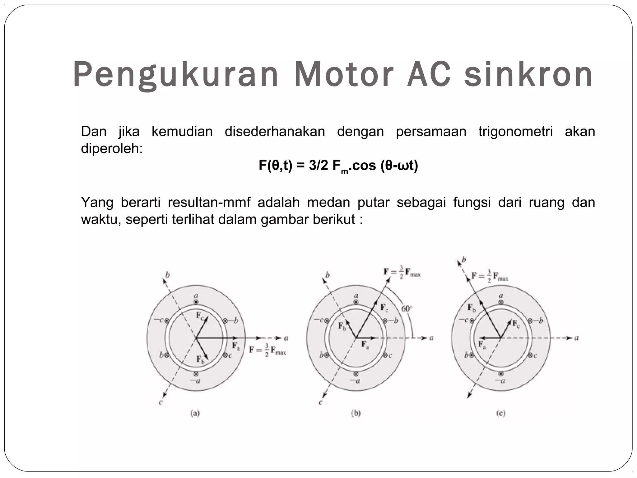 Motor ac-sinkron | PPT