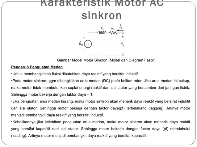 Motor ac-sinkron | PPT