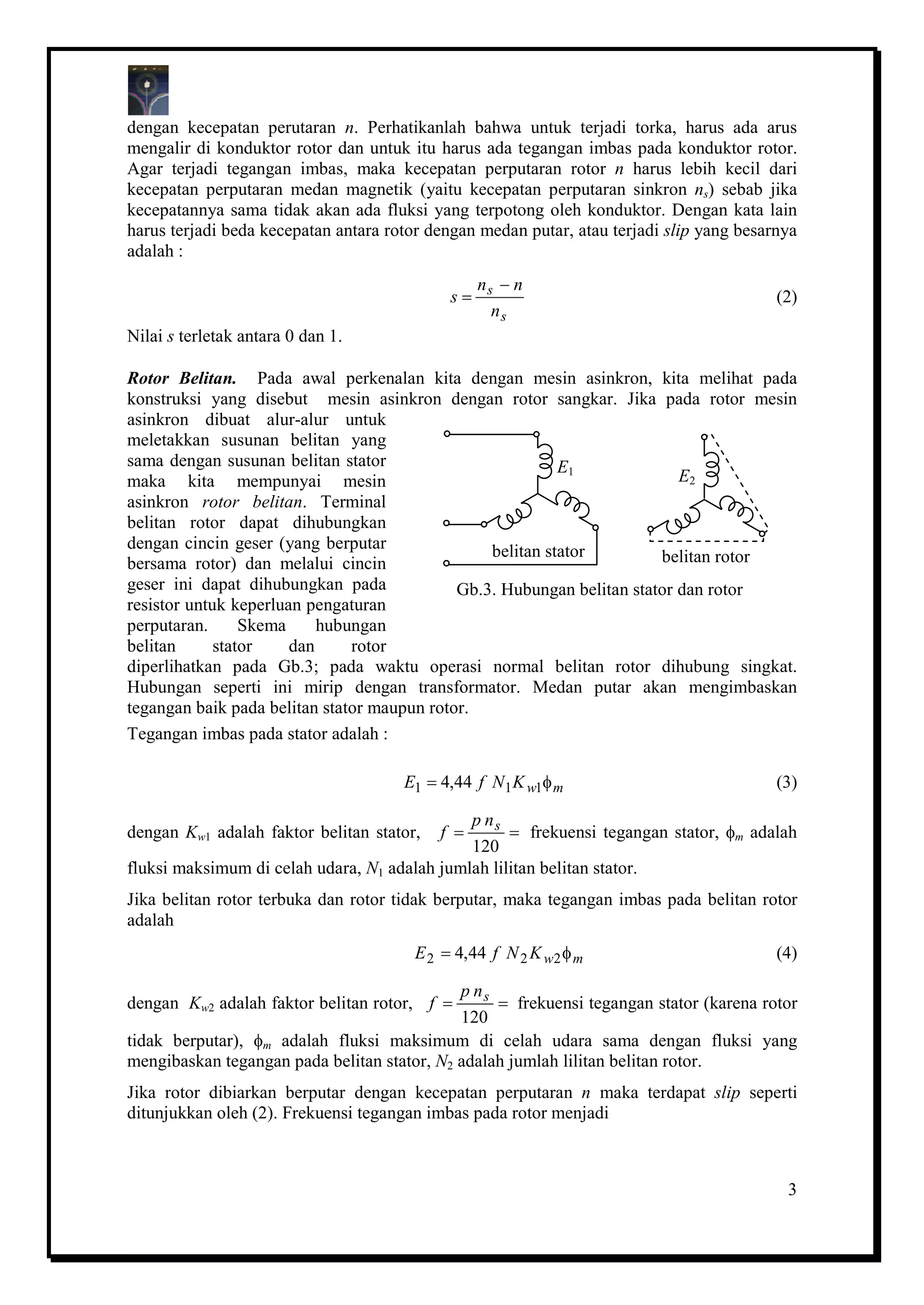 Motor asinkron | PDF