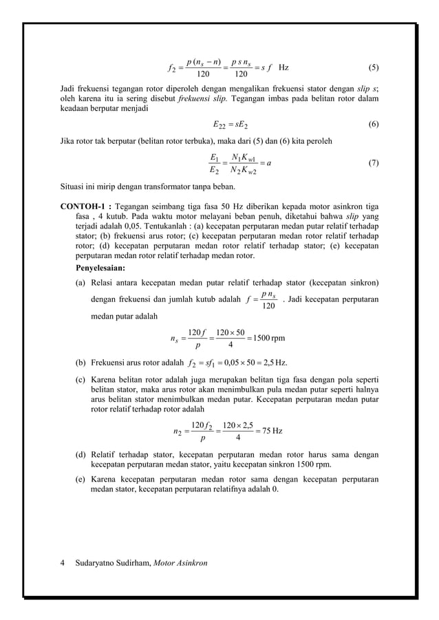 Motor asinkron | PDF