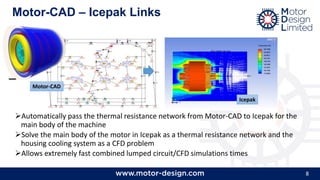 Motor-Cad links to ANSYS & Dynardo | PPTX