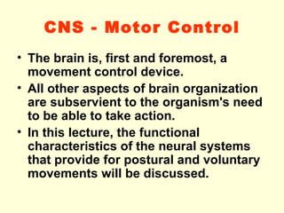 Motor control-09-10 | PPT