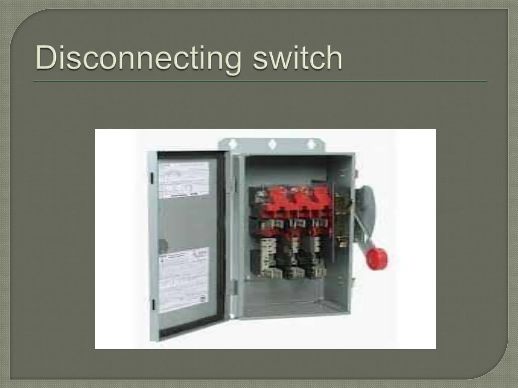 Motor Control Circuit And Componets 2 Pptx