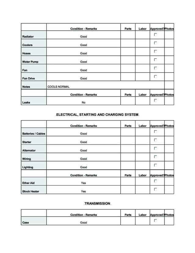 MOTOR GRADER 140HNA 2ZK06543 INSPECTION REPORT | PDF