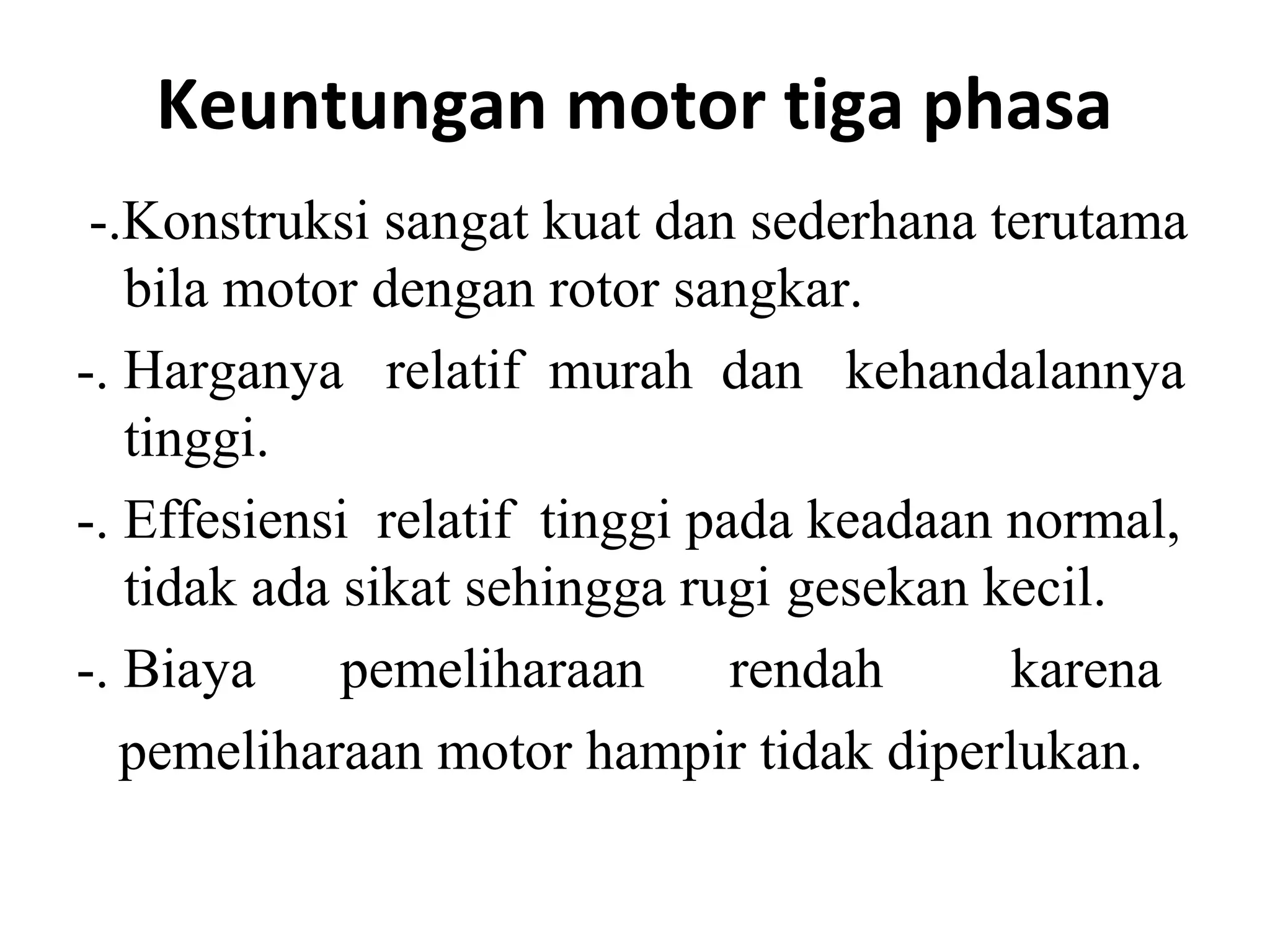 Motor induksi | PPT
