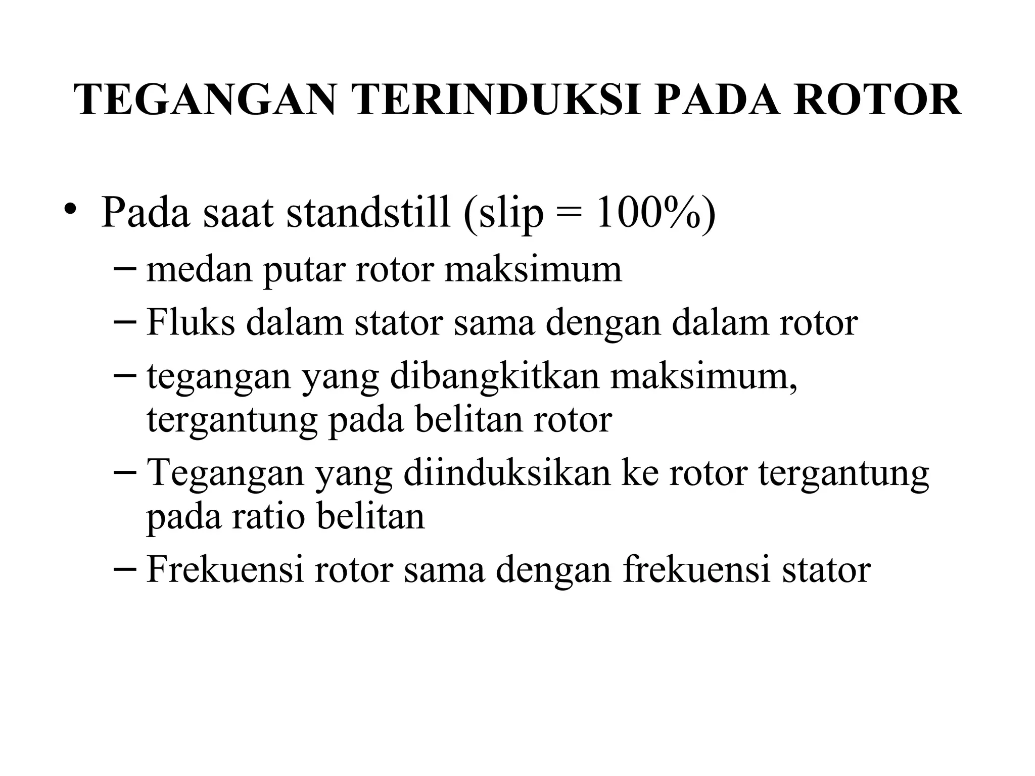Motor induksi | PPT