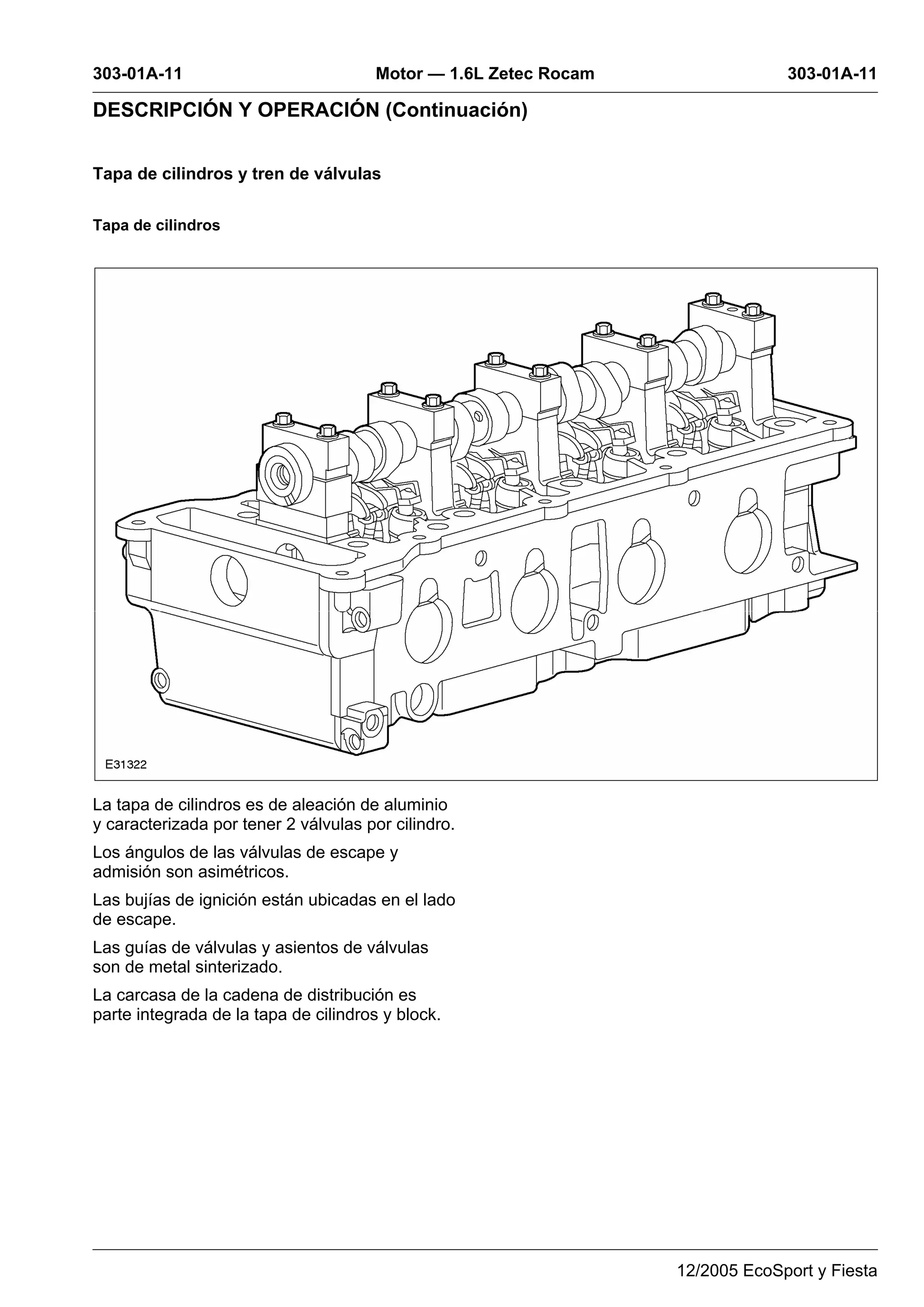 Motor+1.6 l+zetec+rocam | PDF