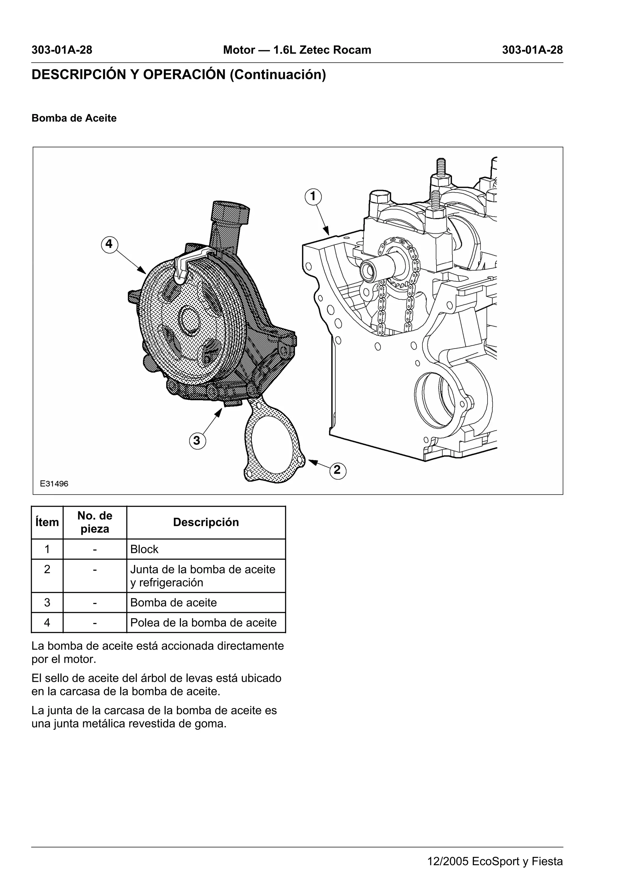 Motor+1.6 l+zetec+rocam | PDF