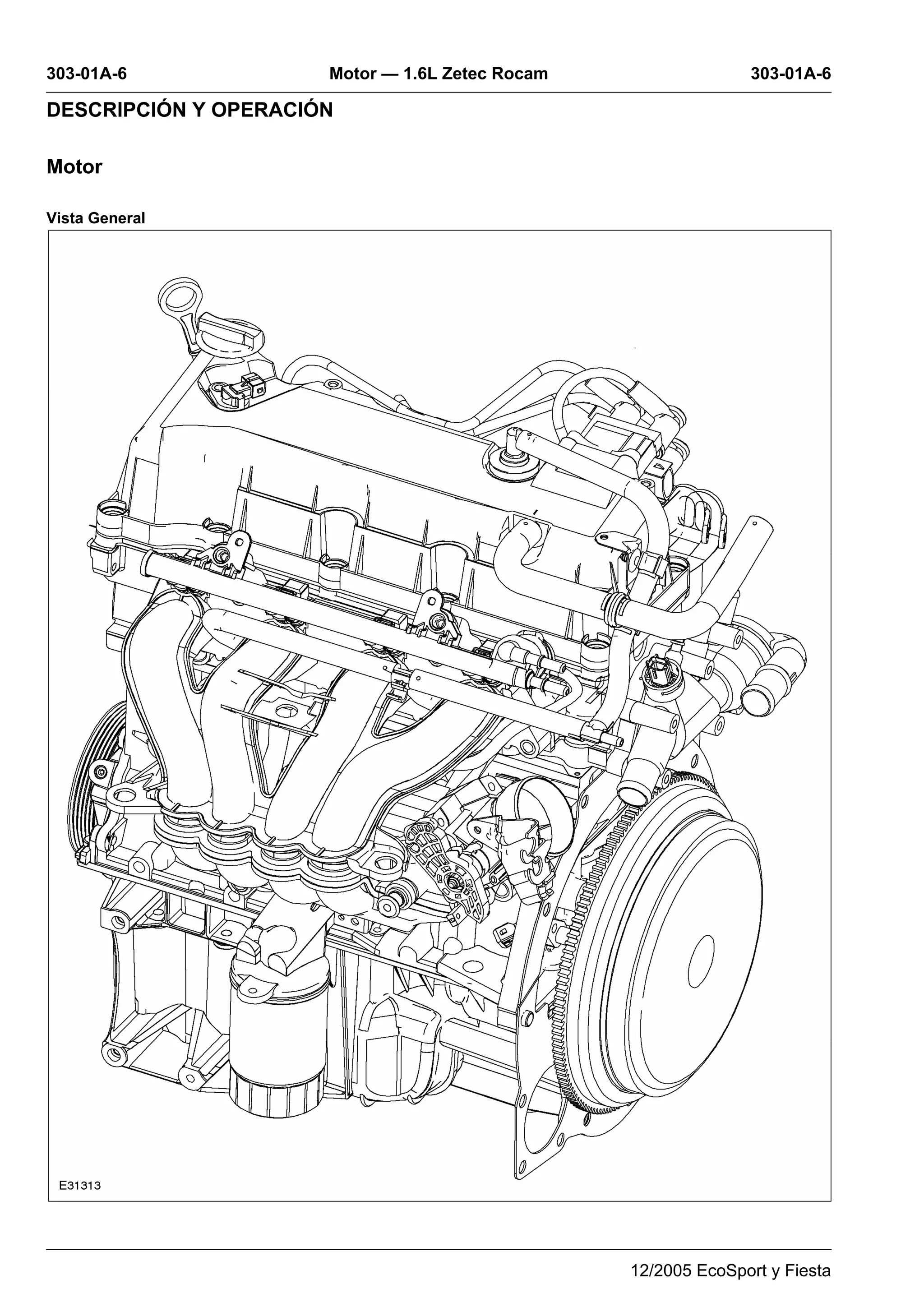 Motor+1.6 l+zetec+rocam | PDF