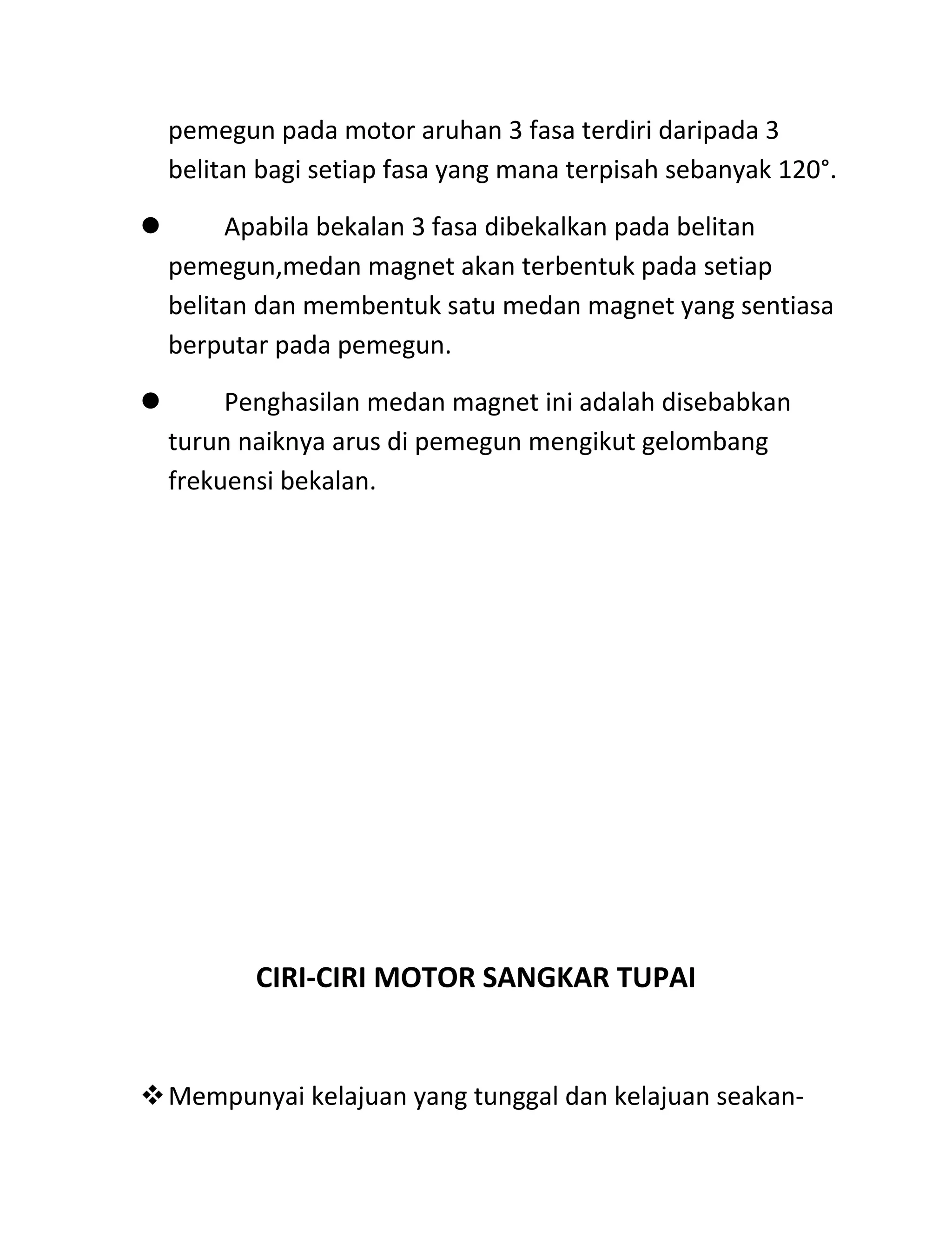 Motor 3 fasa | DOC
