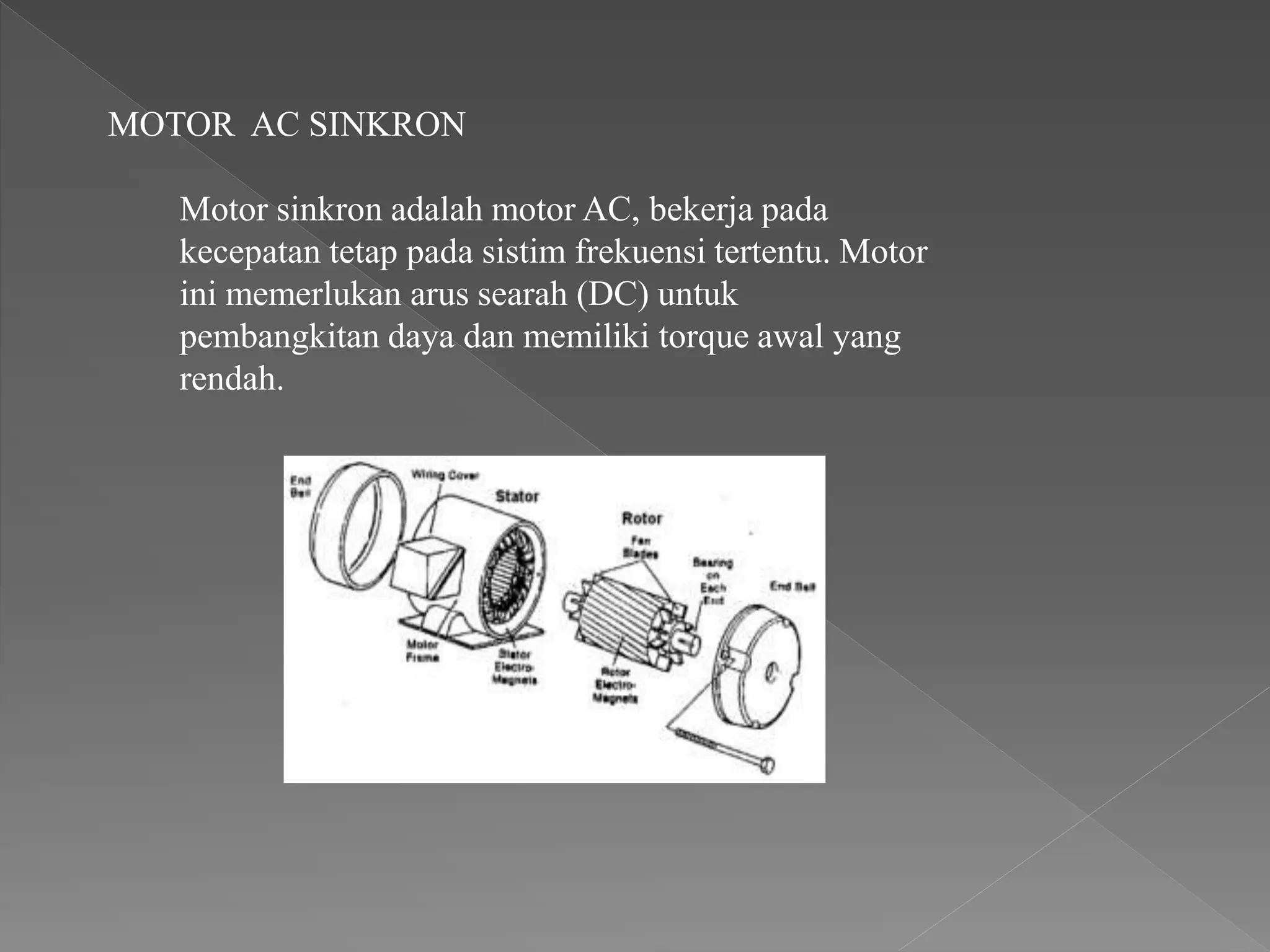 MOTOR LISTRIK AC PARALEL | PPTX