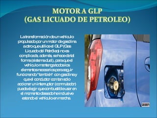 Motor A Gas | PPT