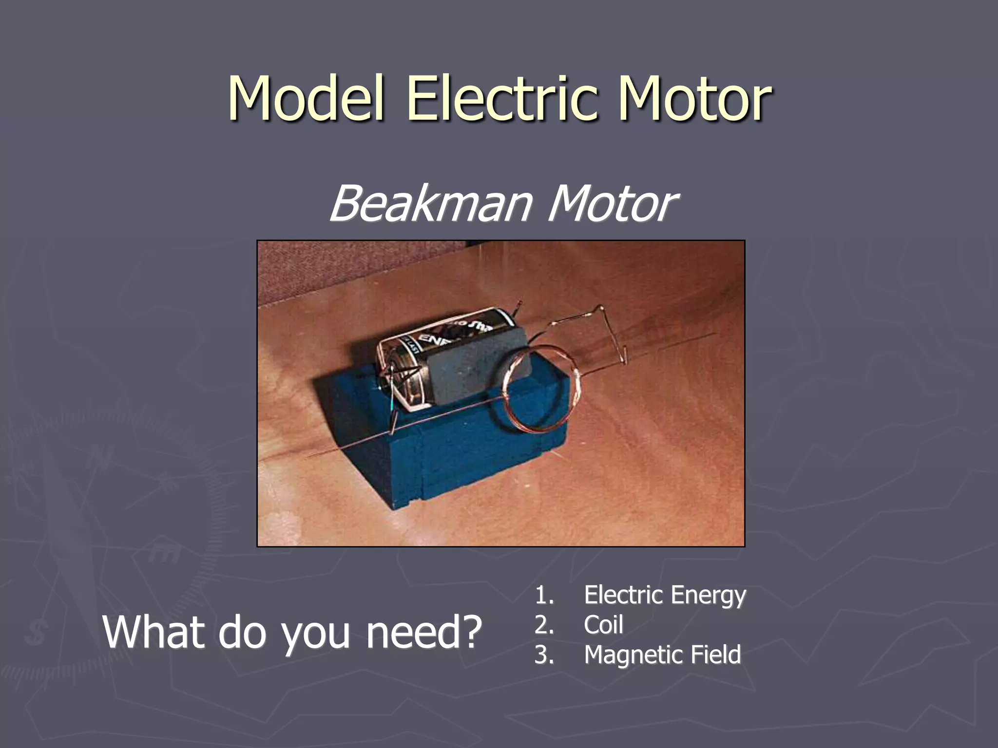 Motor and generators | PPTX