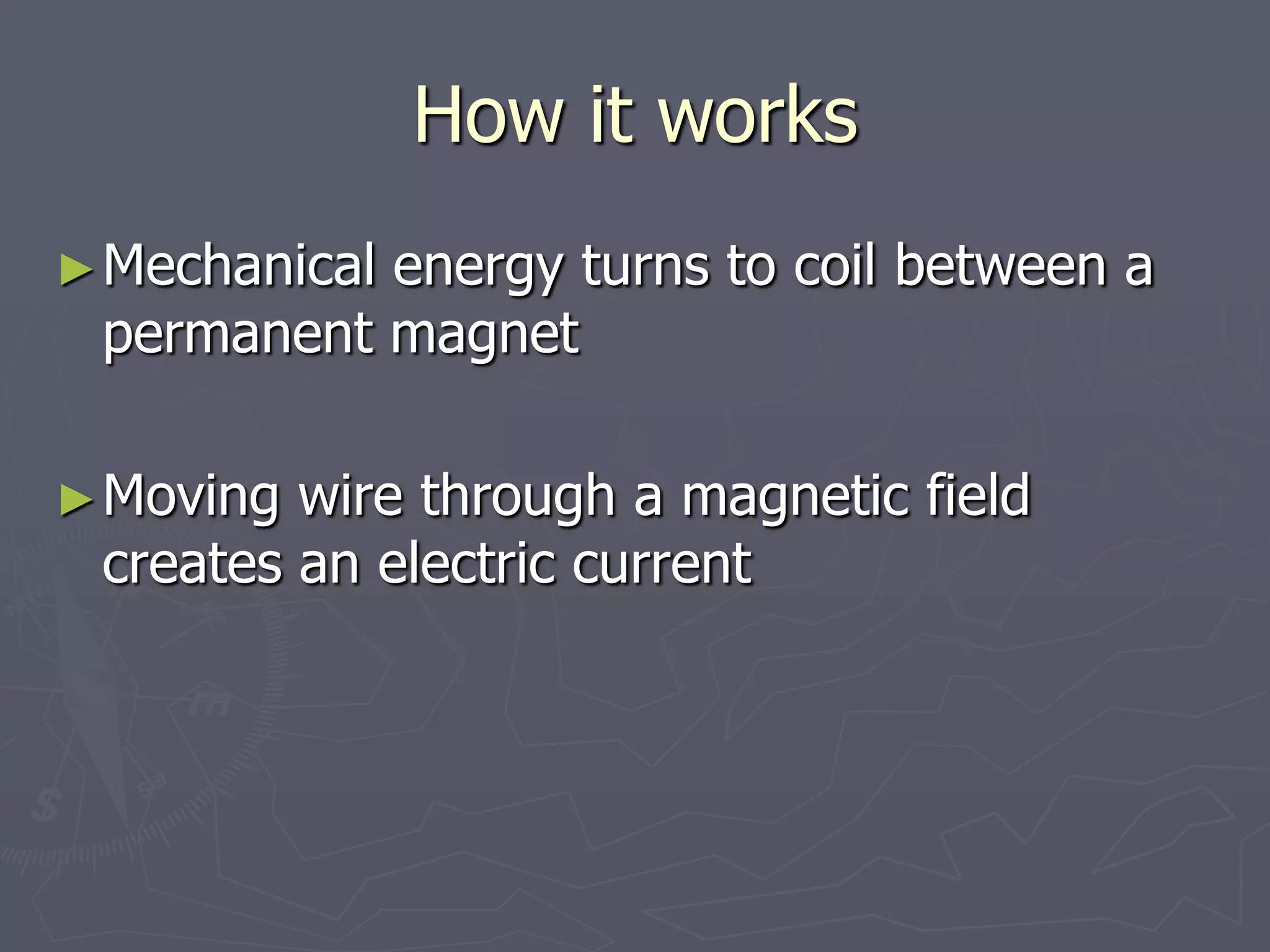 Motor and generators | PPTX