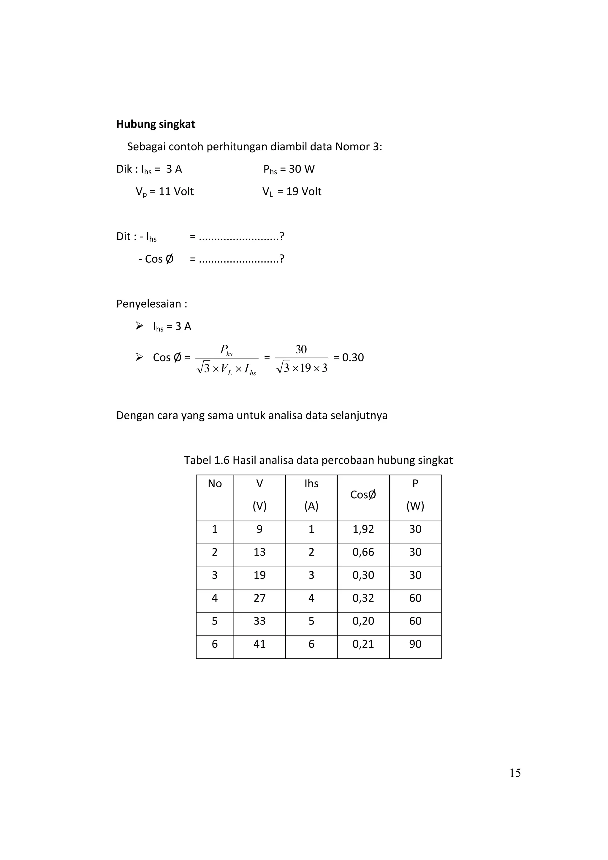 Motor asinkron rotor sangkar | DOCX