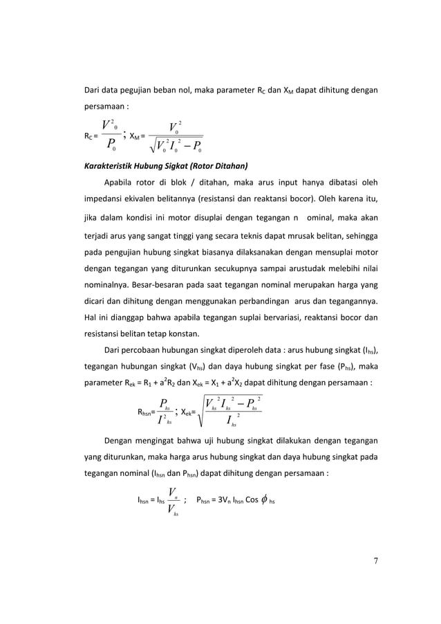 Motor asinkron rotor sangkar | DOCX