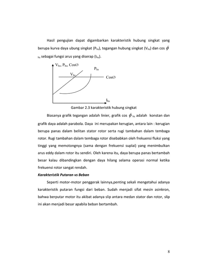 Motor asinkron rotor sangkar | DOCX