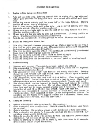 Motor assessment scale testing form | PDF