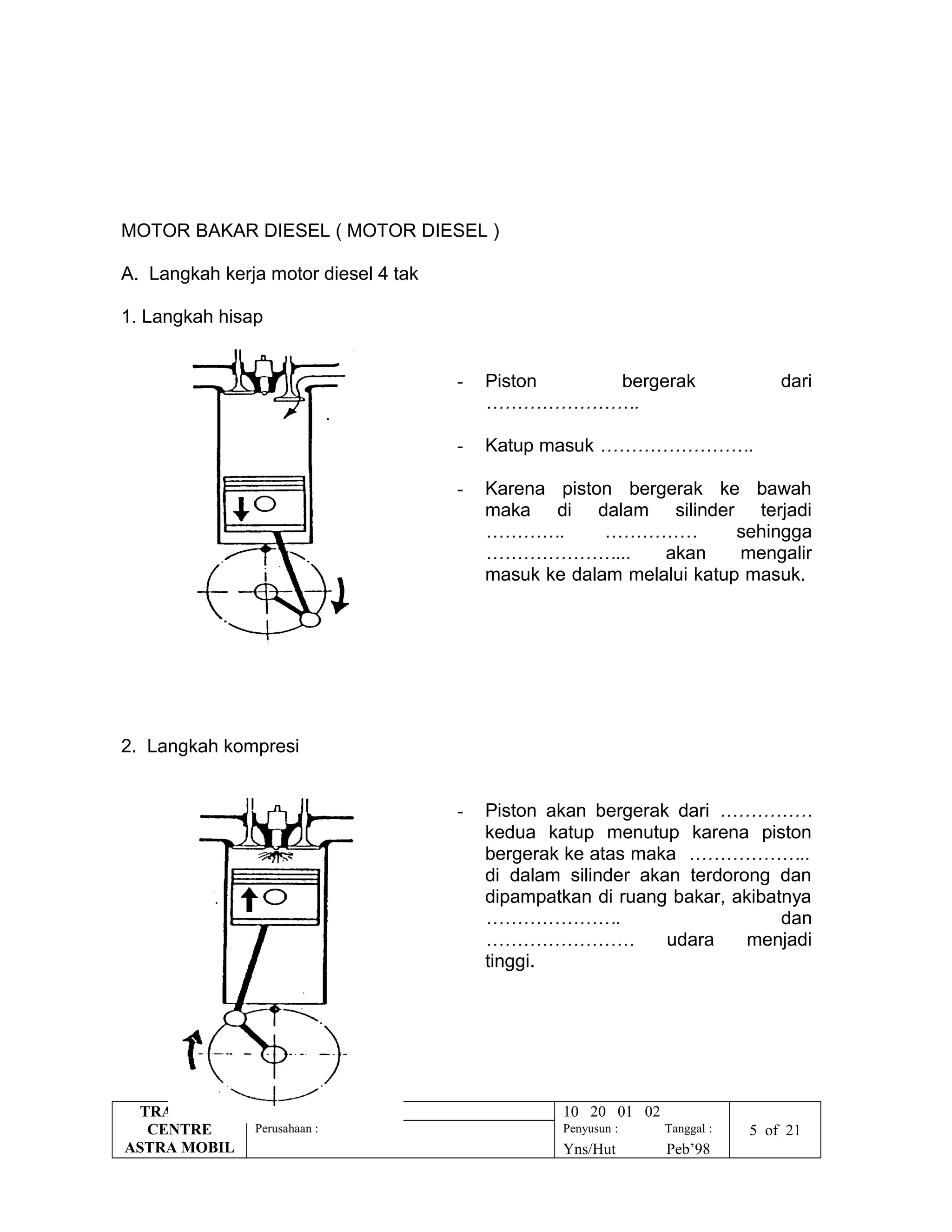 Motor bakar siswa | DOC