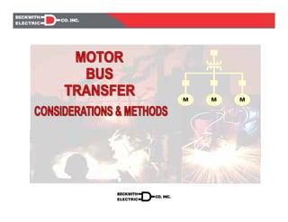 Motor bus transfer | PDF