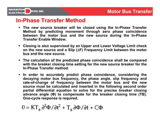 Motor bus transfer | PDF