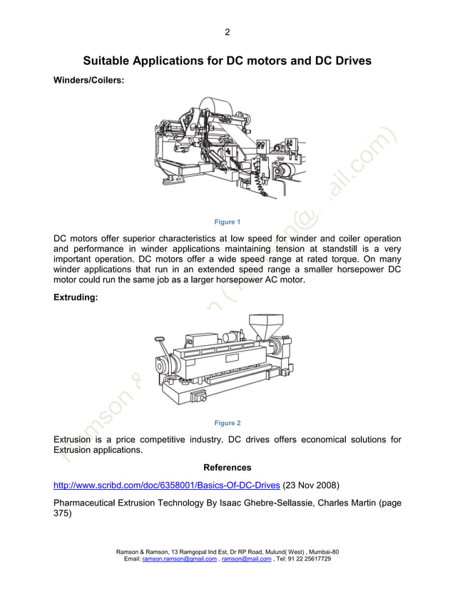 DC Motors India | PDF