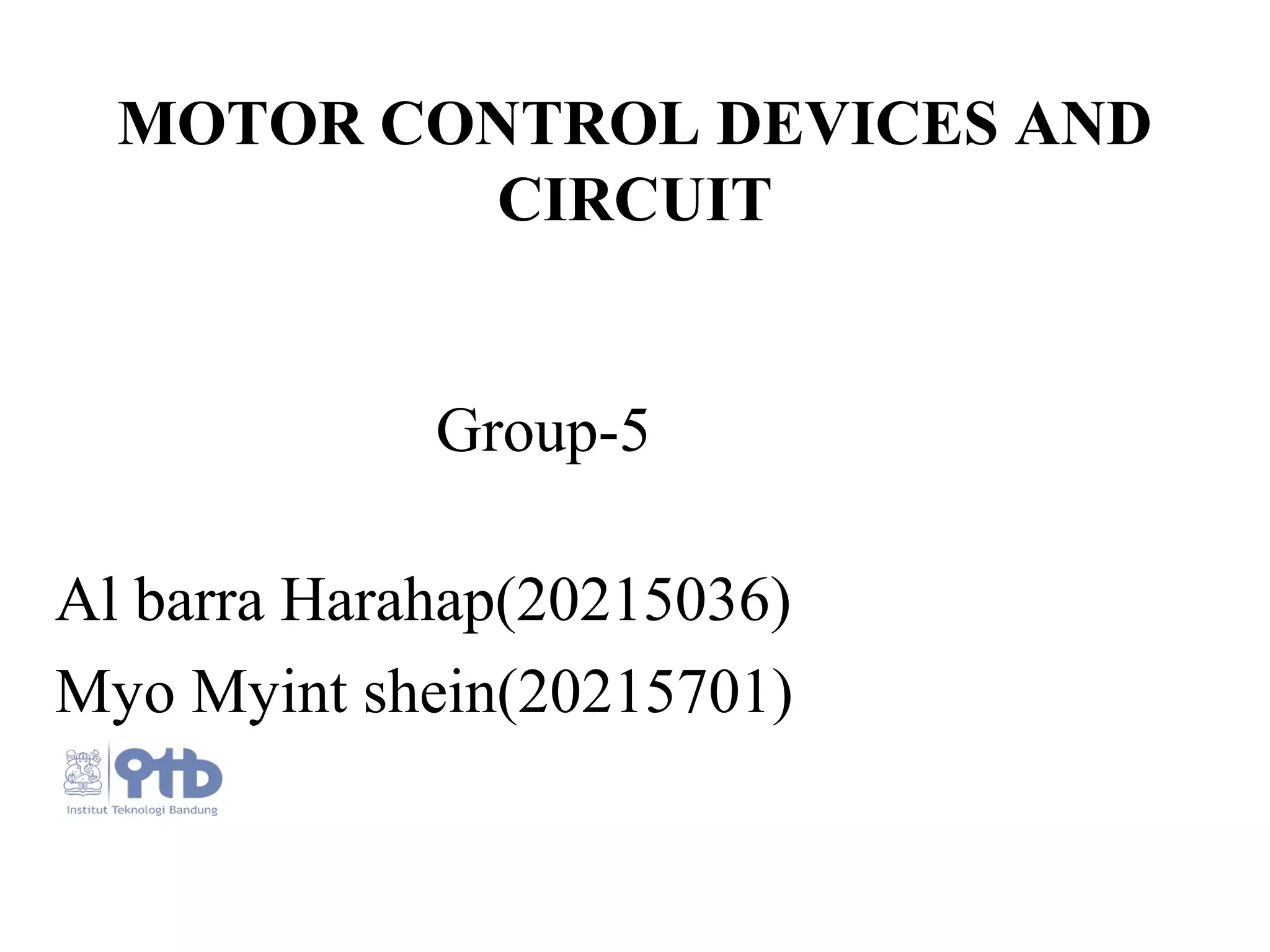 Motor control | PPT