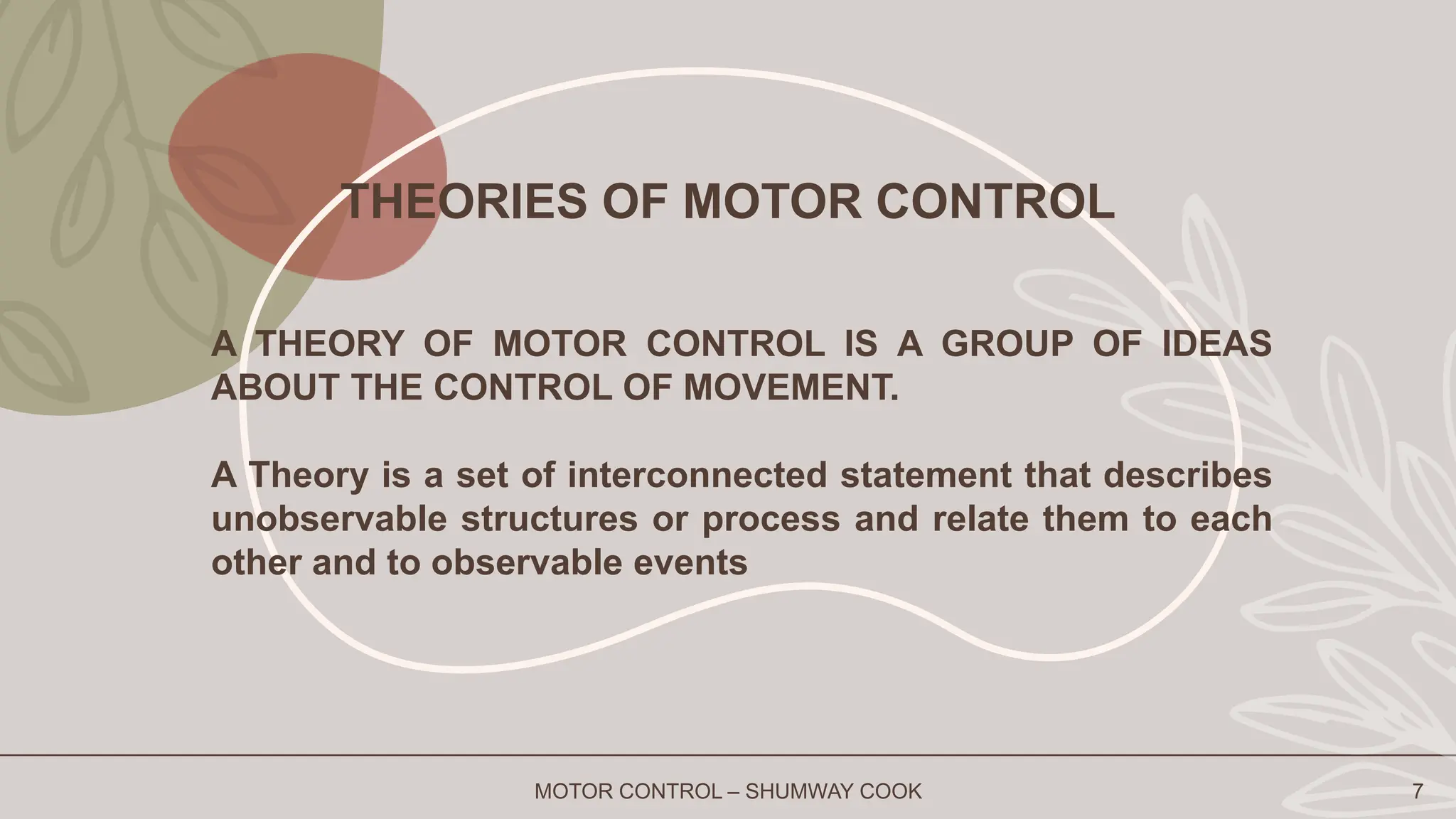 Motor Control and Learning Theories.pptx