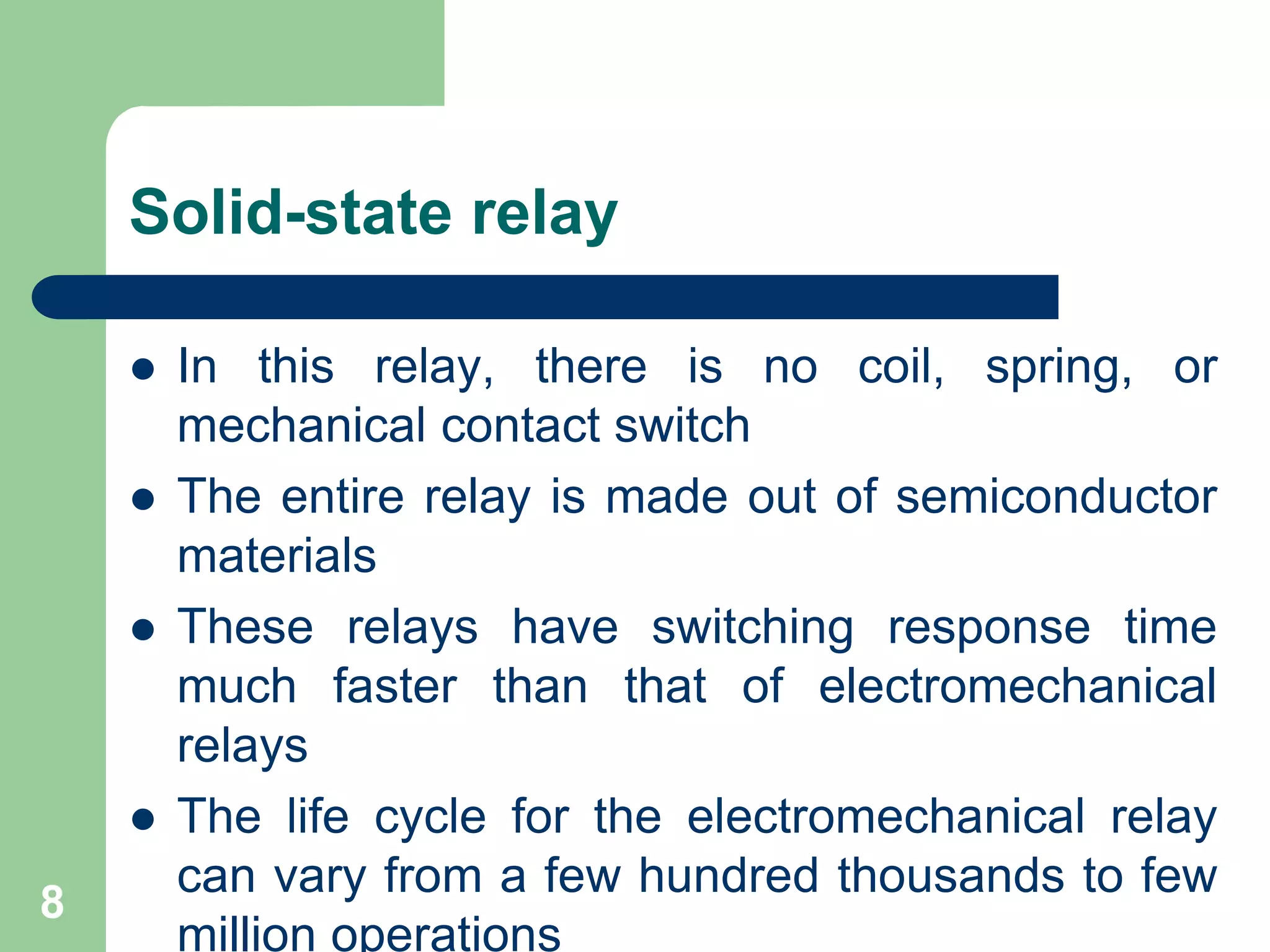 Motor Control Relay, Pwm, DC and Stepper Motors | PPT