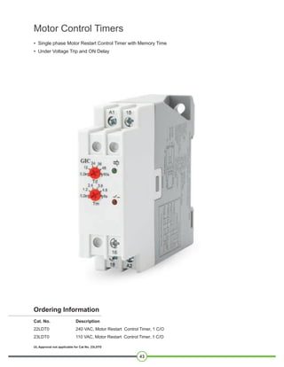 Motor control timers | PDF