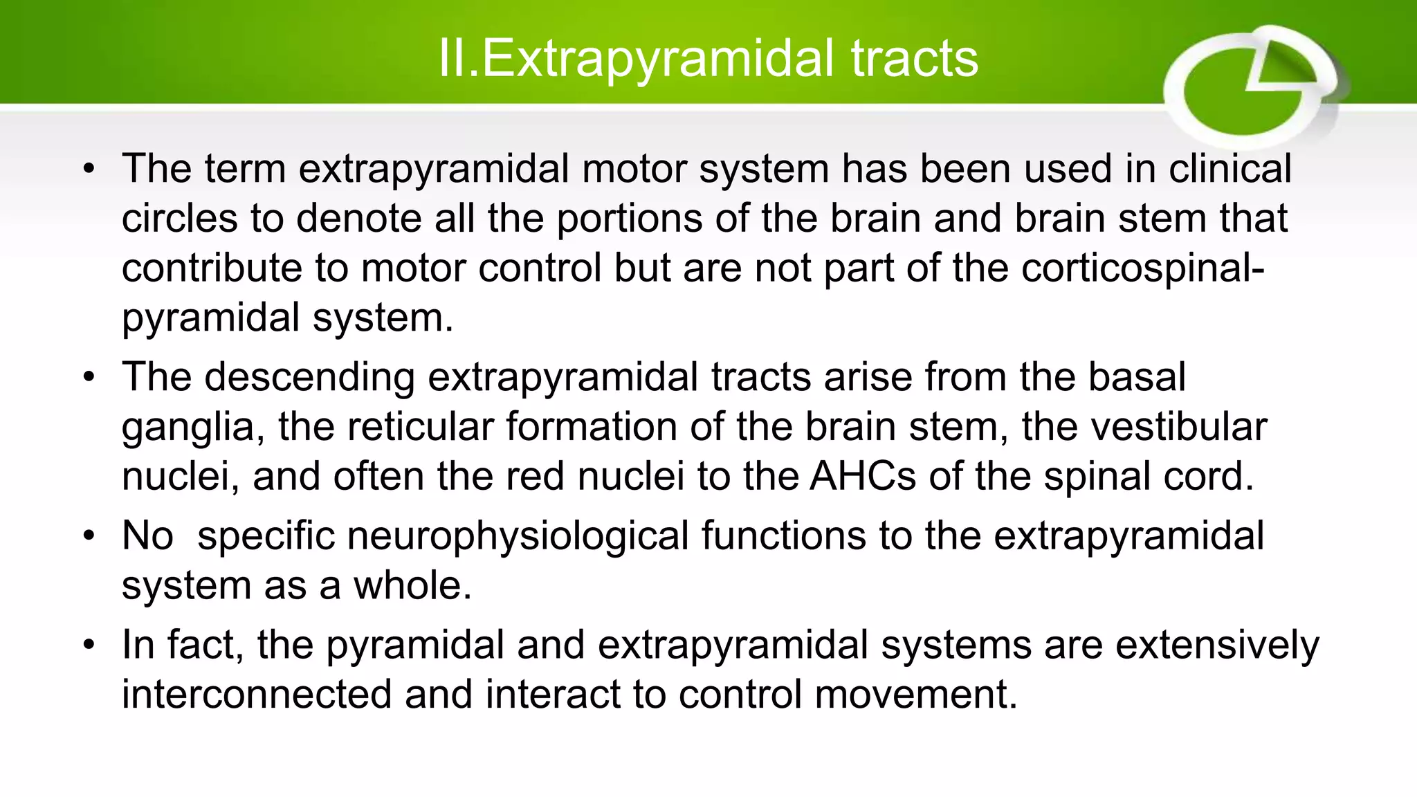 Motor cortex areas and physiology of stroke | PPTX