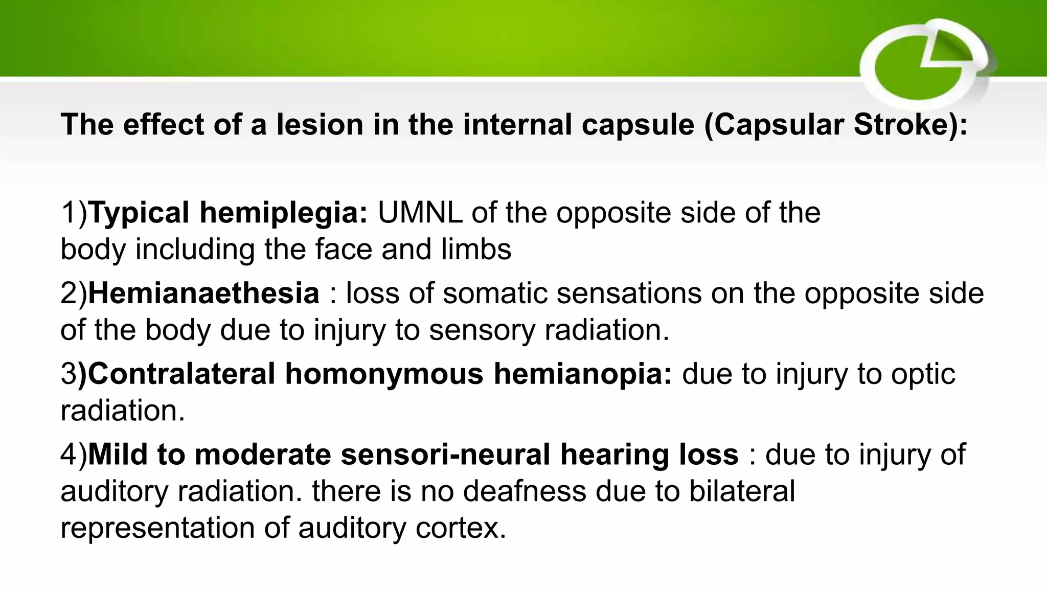 Motor cortex areas and physiology of stroke | PPTX