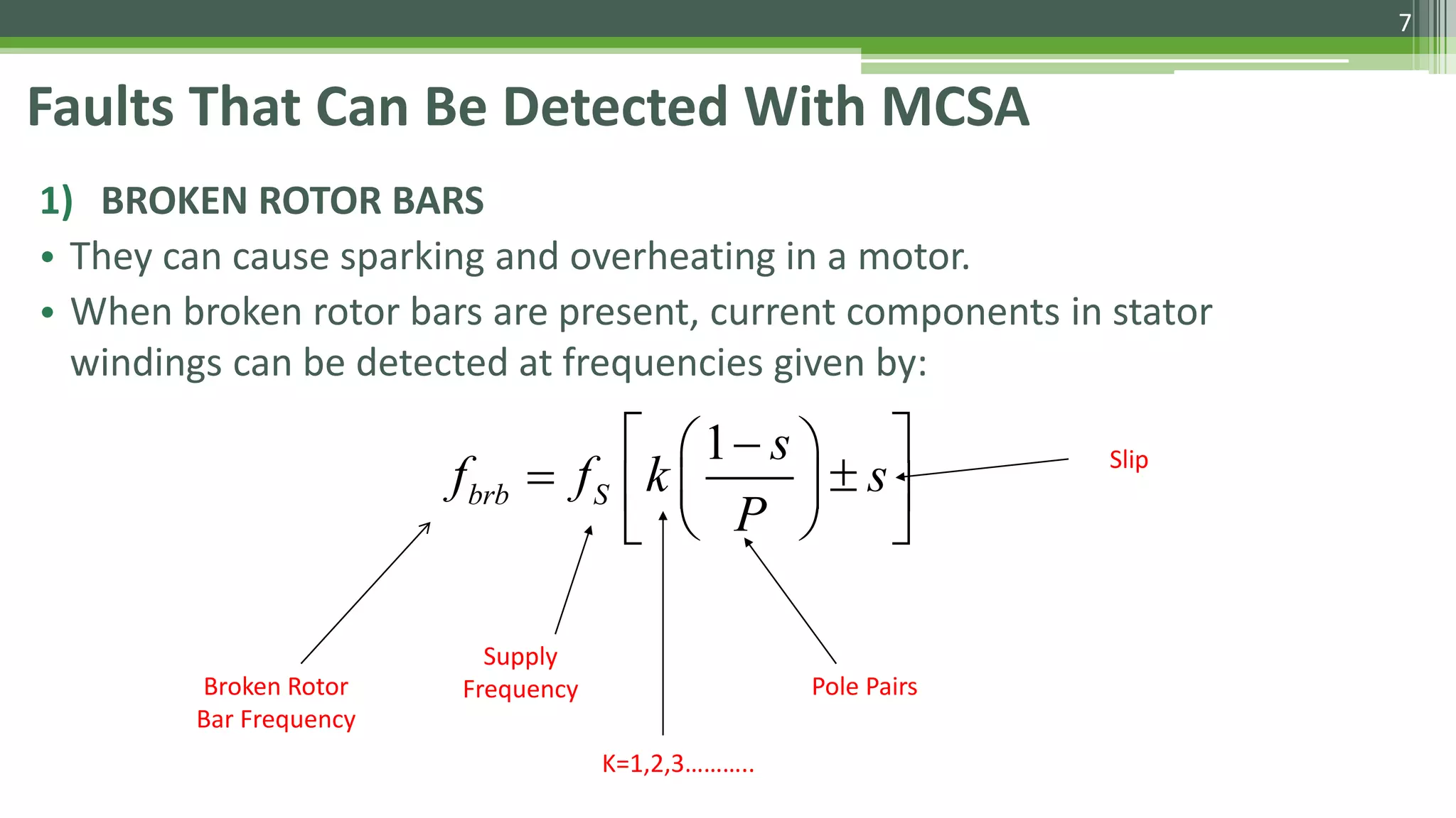 Motor Current Signature Analysis | PPTX