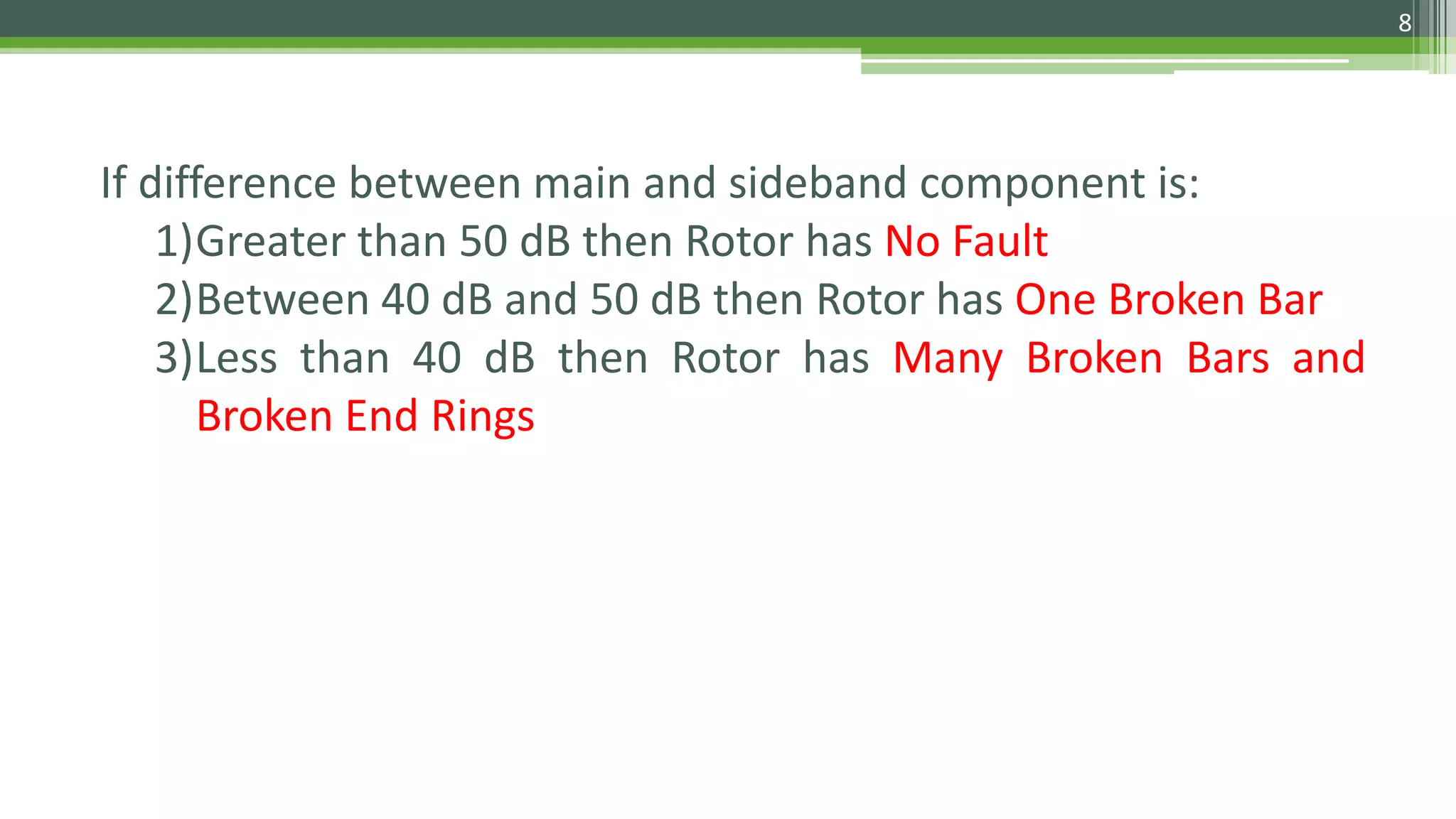 Motor Current Signature Analysis | PPTX