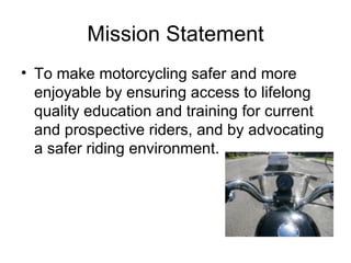 Motorcycle Safety Foundation Powerpoint | PPT