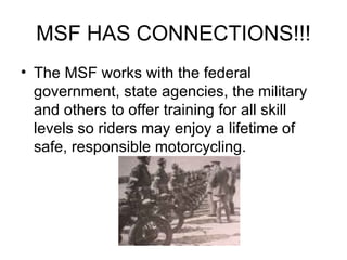Motorcycle Safety Foundation Powerpoint | PPT