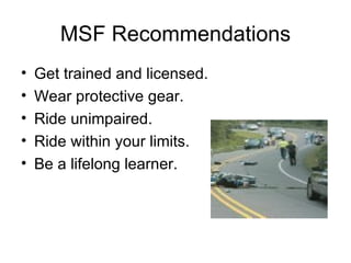 Motorcycle Safety Foundation Powerpoint | PPT