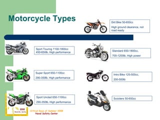 Motorcycle safety-presentation | PPT