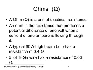 Motorcycle electrics jerry skene | PPT