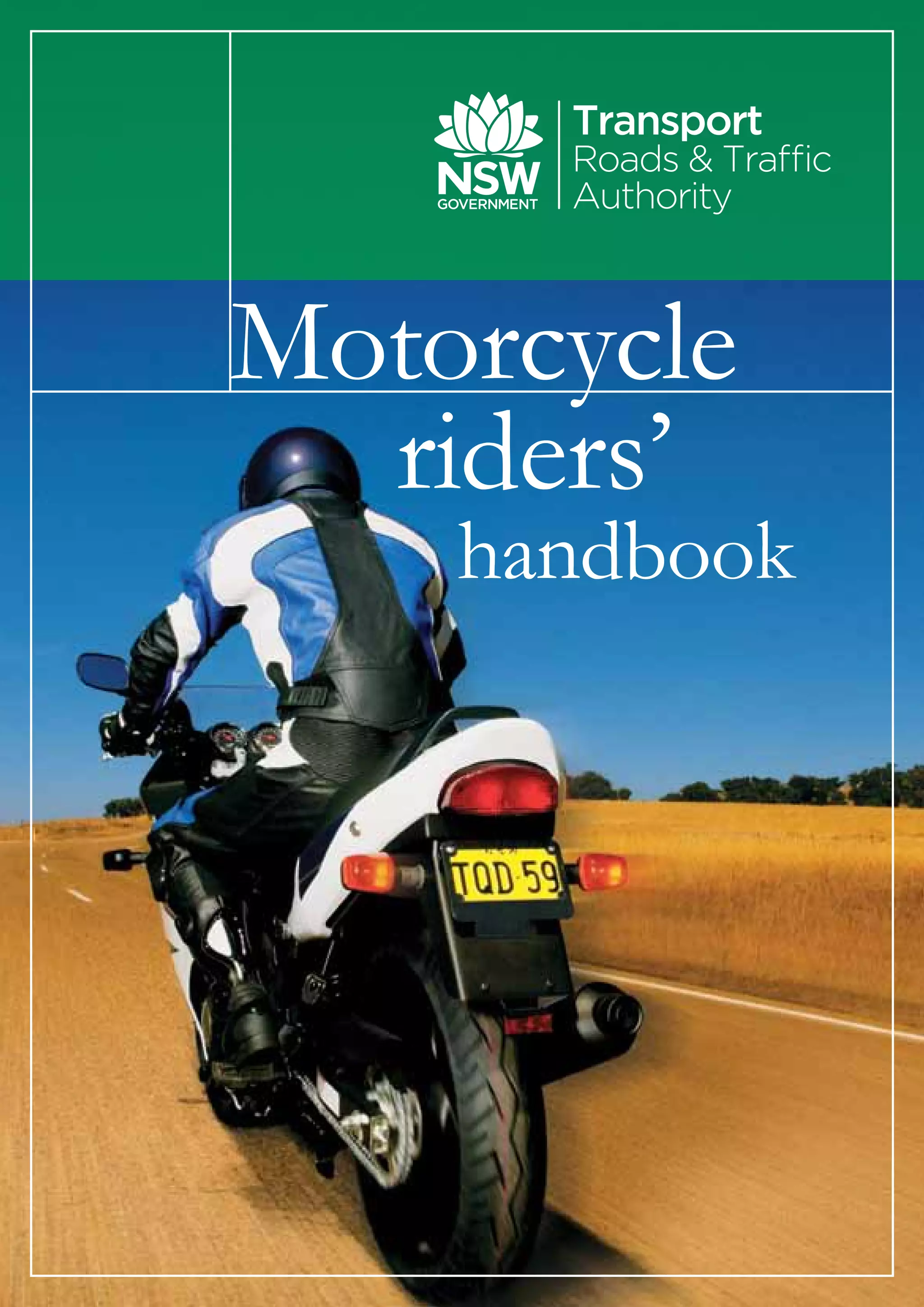 Motorcycle riders handbook | PDF