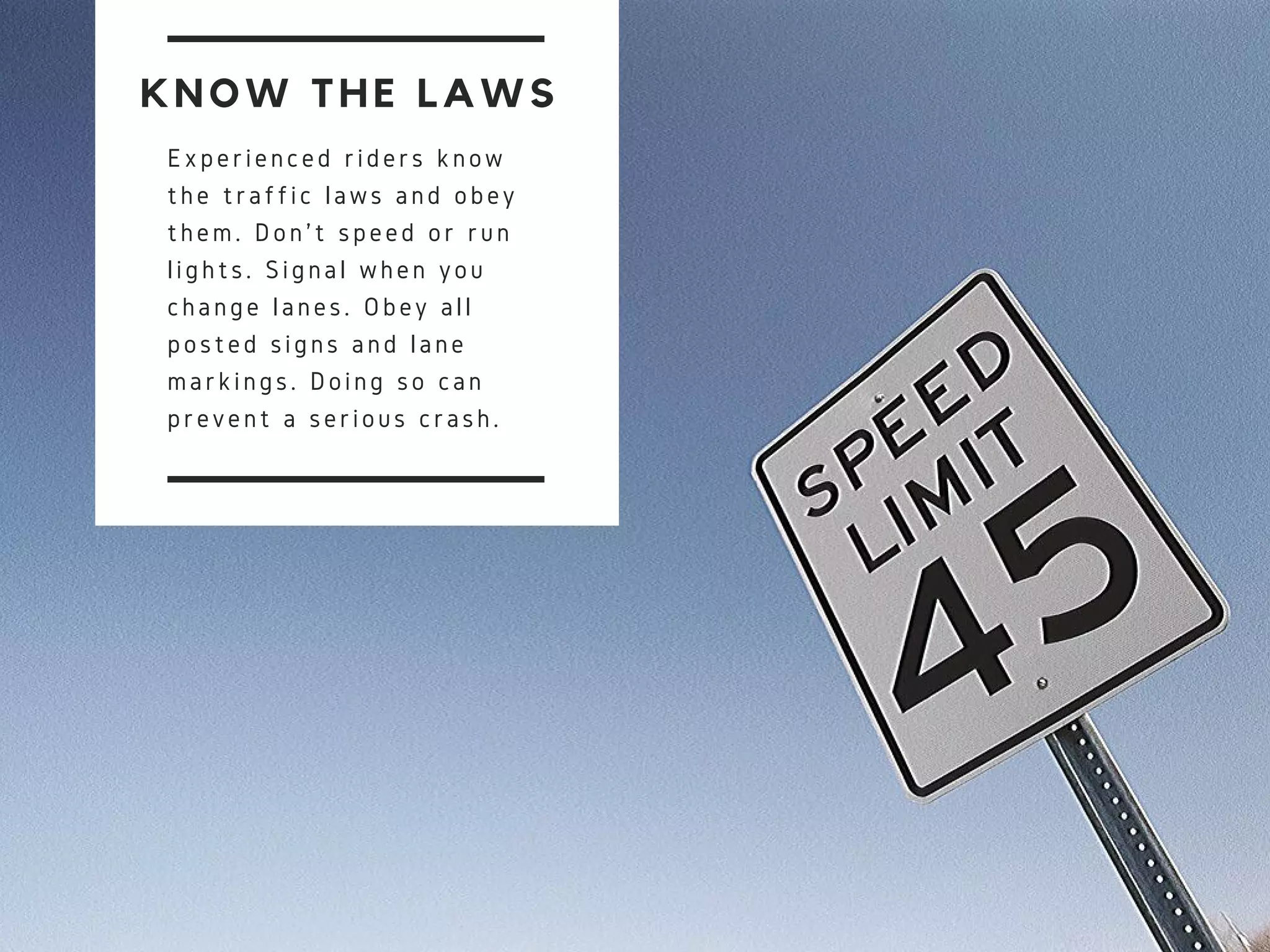 Motorcycle Safety Tips to Prevent Crashes | PPT