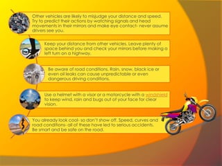 Motorcycle safety tips | PDF