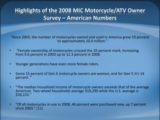 Motorcycle Tourism | PPTX